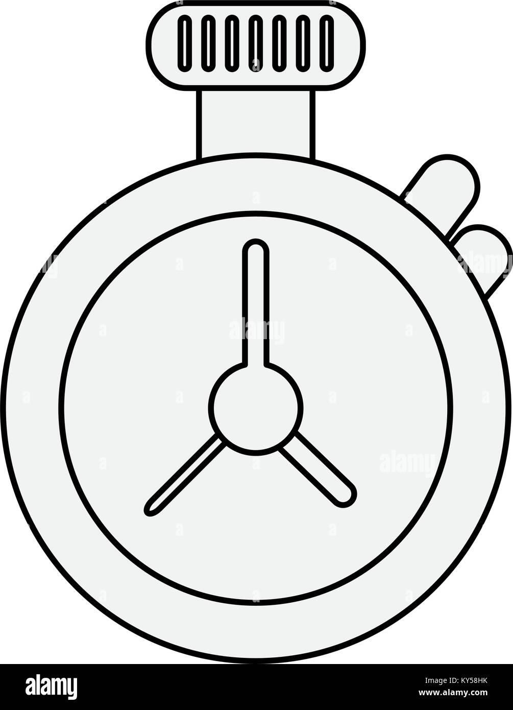 Chronometer isolated symbol Stock Vector Image & Art - Alamy