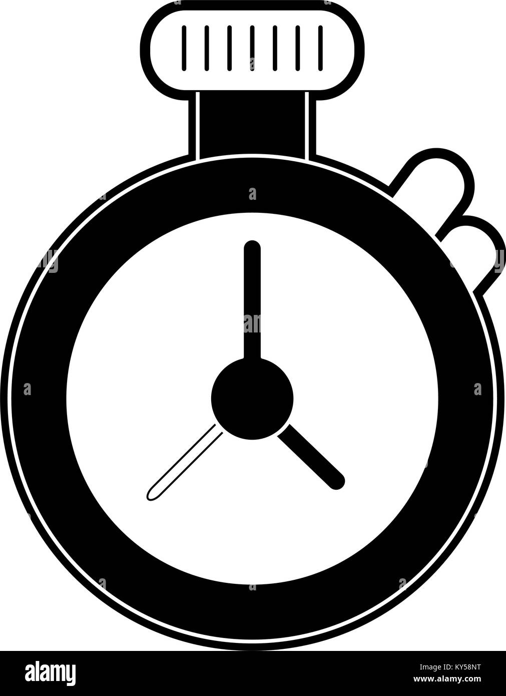 Chronometer isolated symbol Stock Vector Image & Art - Alamy