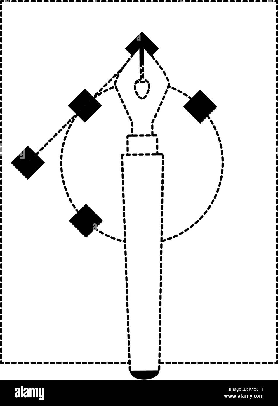 Fountain pen digital vector isolated Stock Vector Image & Art - Alamy