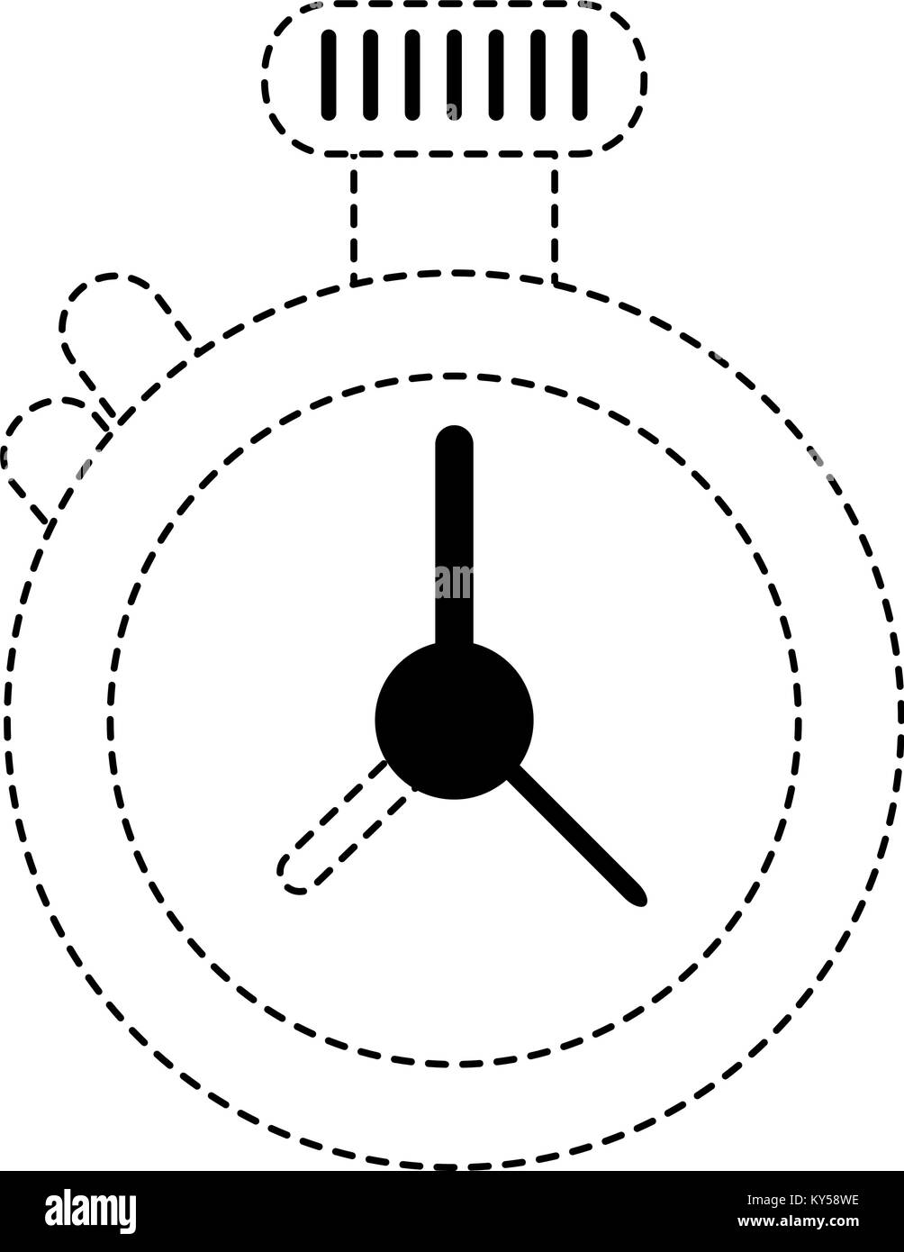 Chronometer isolated symbol Stock Vector Image & Art - Alamy