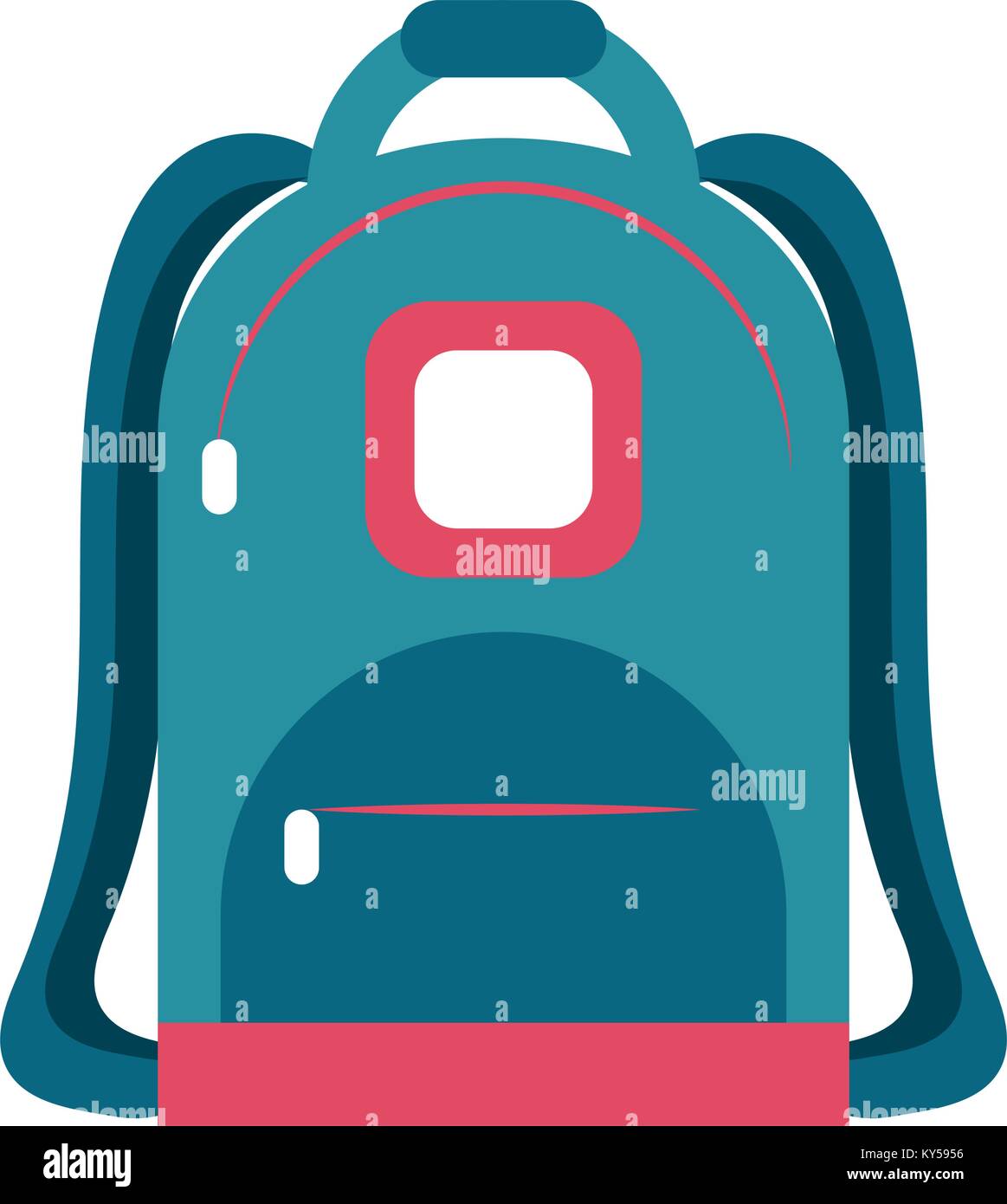 Backpack shot Stock Vector Images - Alamy