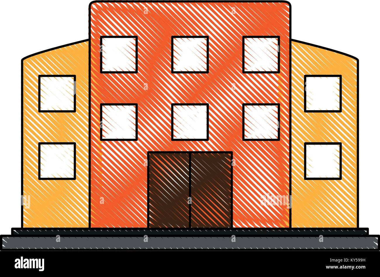 Hospital building symbol Stock Vector Image & Art - Alamy