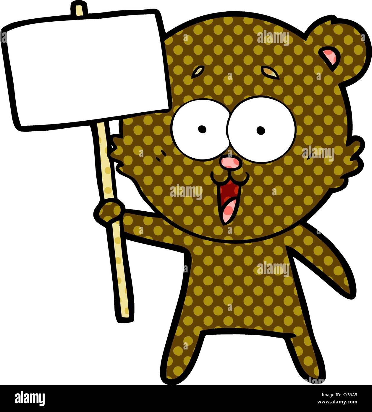 laughing teddy bear cartoon Stock Vector Image & Art - Alamy