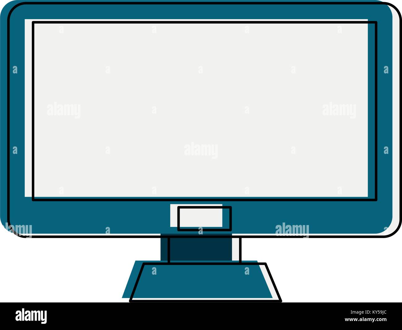 Computer screen technology Stock Vector Image & Art - Alamy