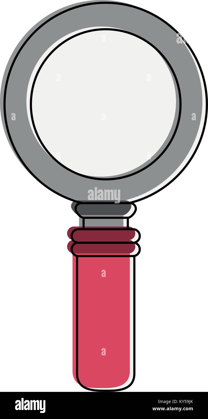 Magnifying glass symbol Stock Vector Image & Art - Alamy