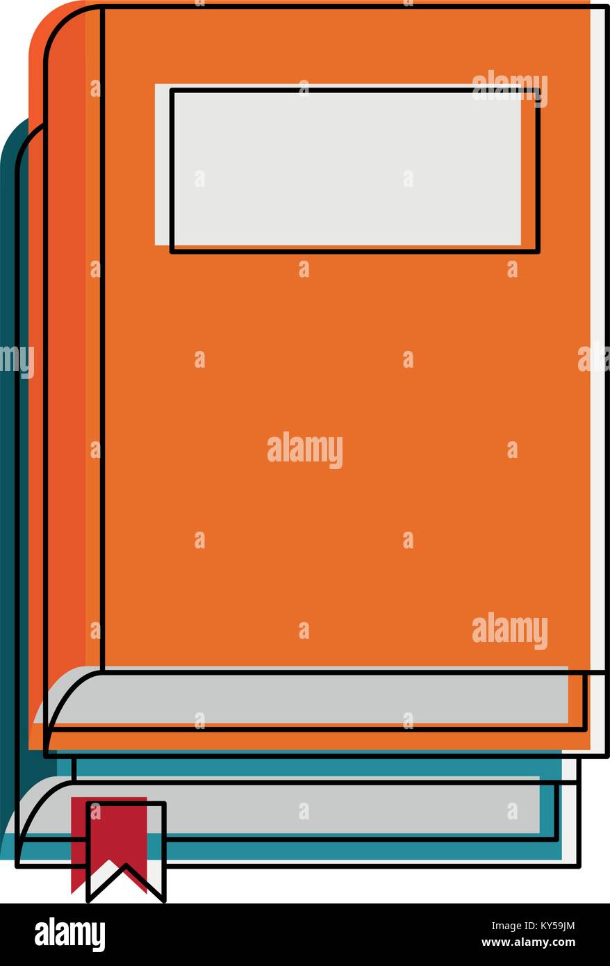 Piled up books Stock Vector Images - Alamy