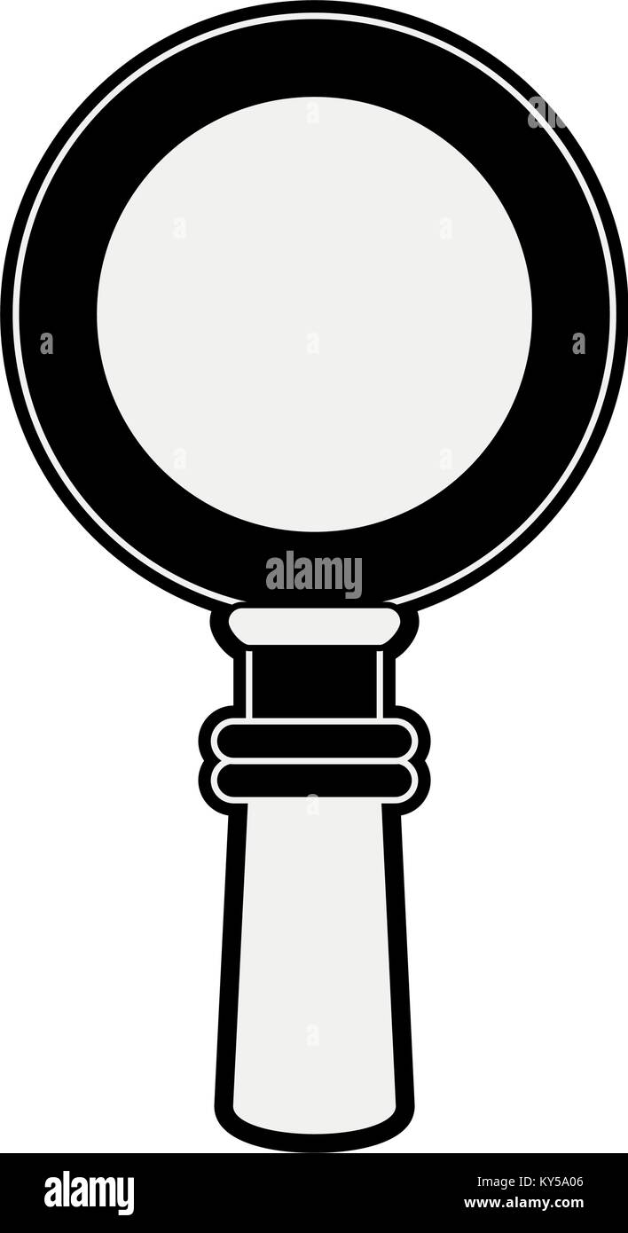 Magnifying glass symbol Stock Vector Image & Art - Alamy