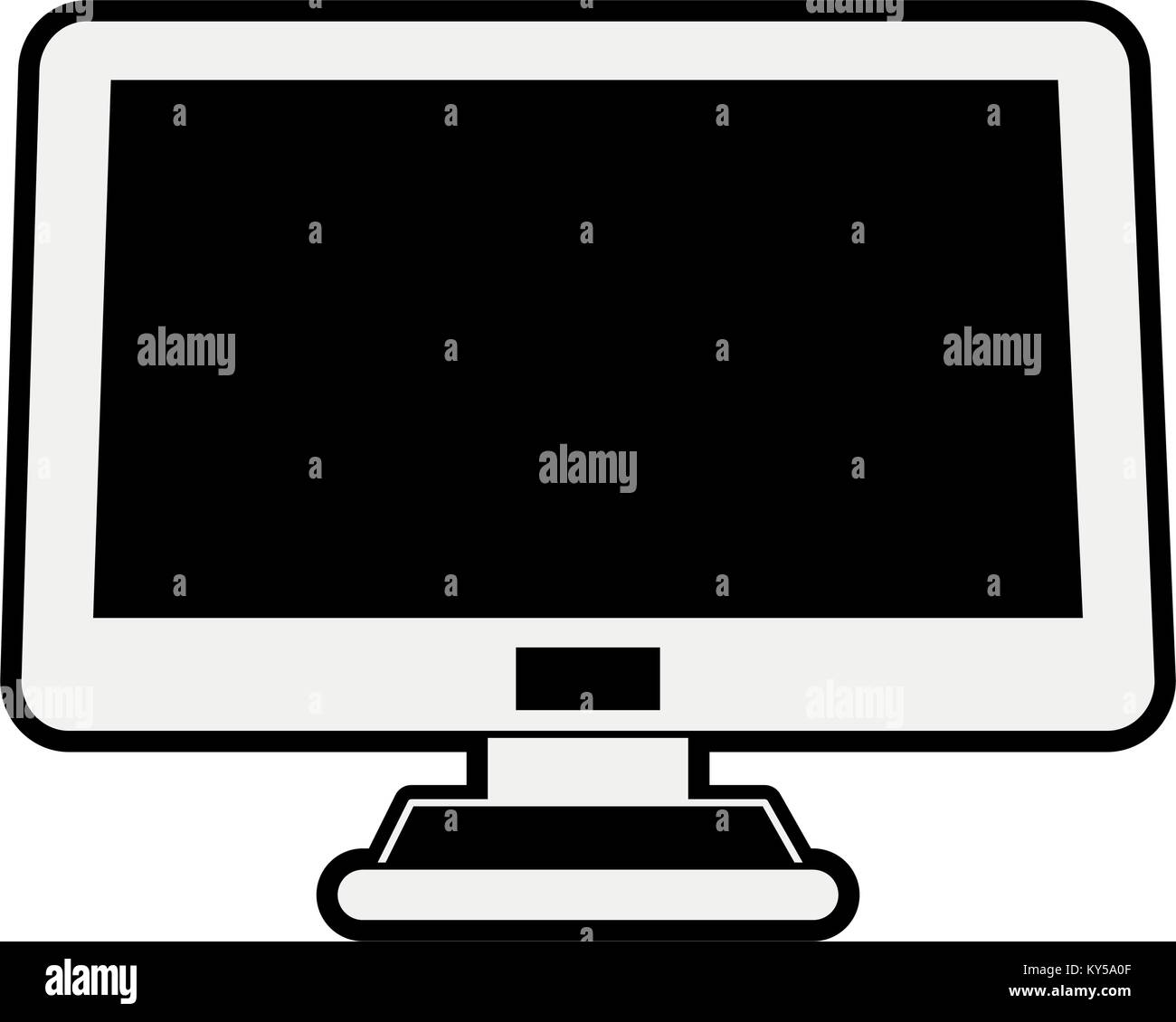 Computer screen technology Stock Vector Image & Art - Alamy