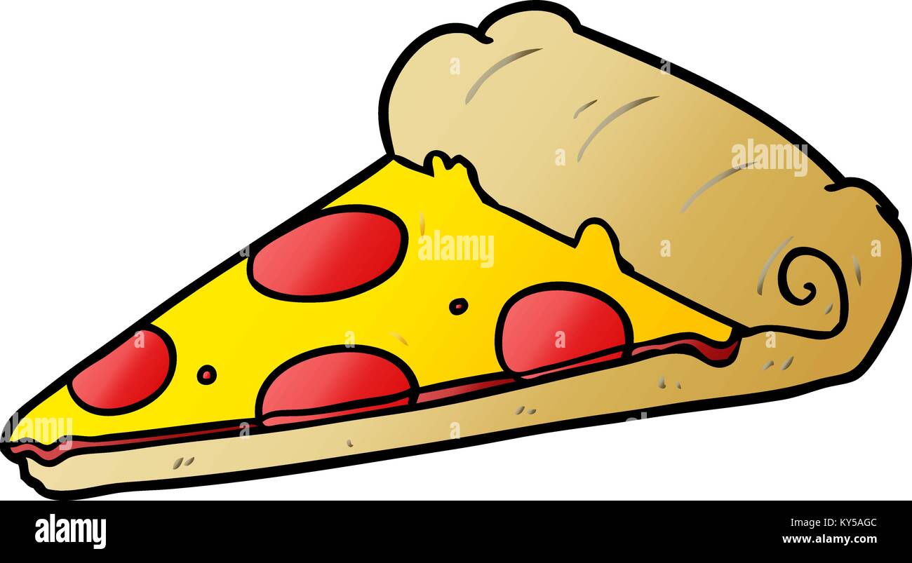 cartoon slice of pizza Stock Vector Image & Art - Alamy
