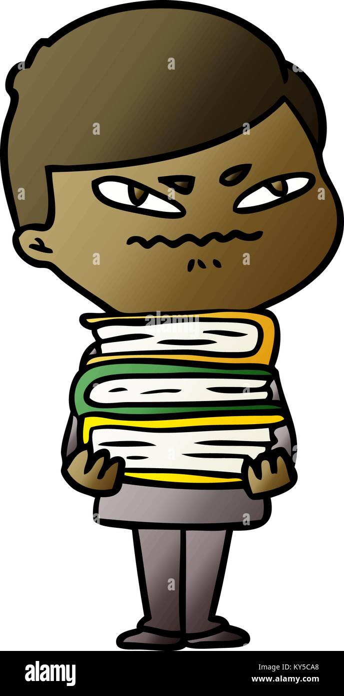 cartoon angry man Stock Vector Image & Art - Alamy
