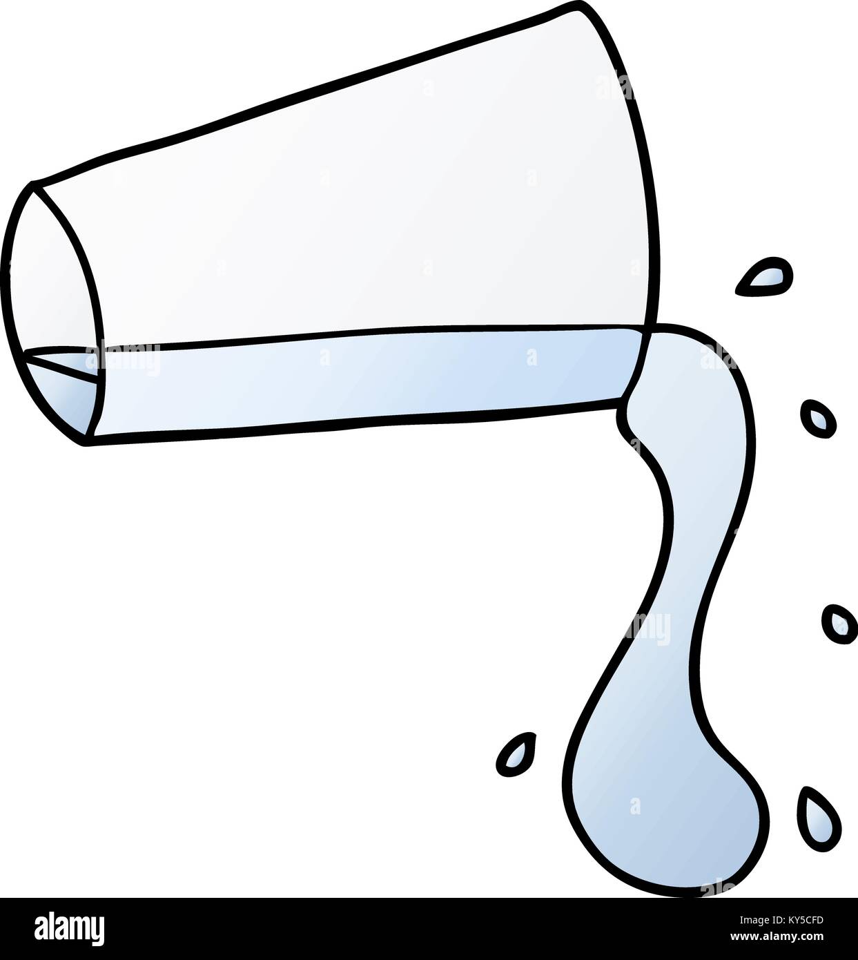 Cartoon water drink cute Stock Vector Images - Alamy