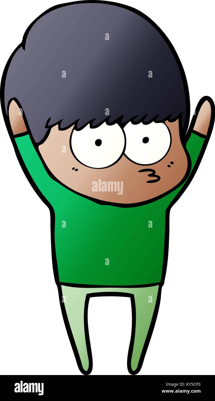 stretching cartoon boy Stock Vector Image & Art - Alamy