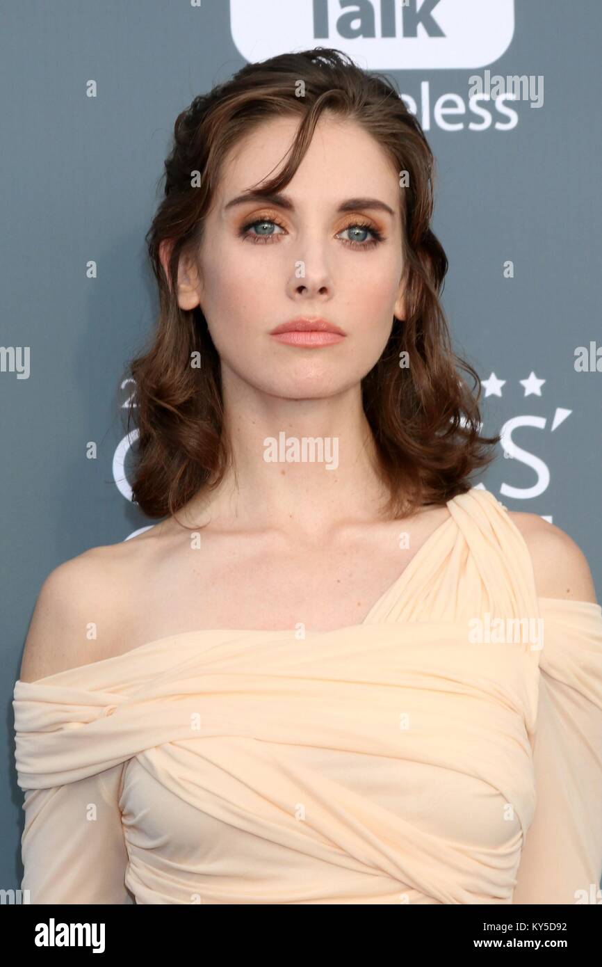 Alison Brie at arrivals for The Critics' Choice Awards 2017, Barker ...