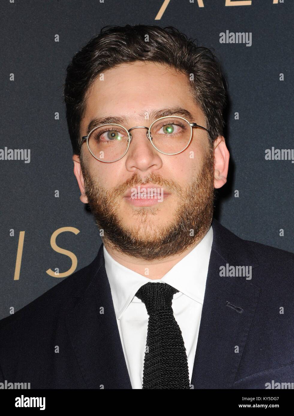 Los Angeles, CA, USA. 11th Jan, 2018. Matthew Shear at arrivals for TNT ...