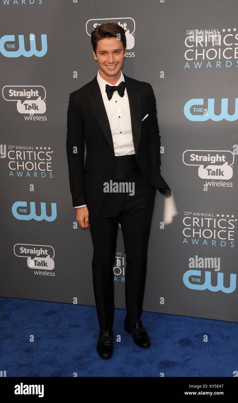 Patrick Schwarzenegger at arrivals for The Critics' Choice Awards 2017 ...