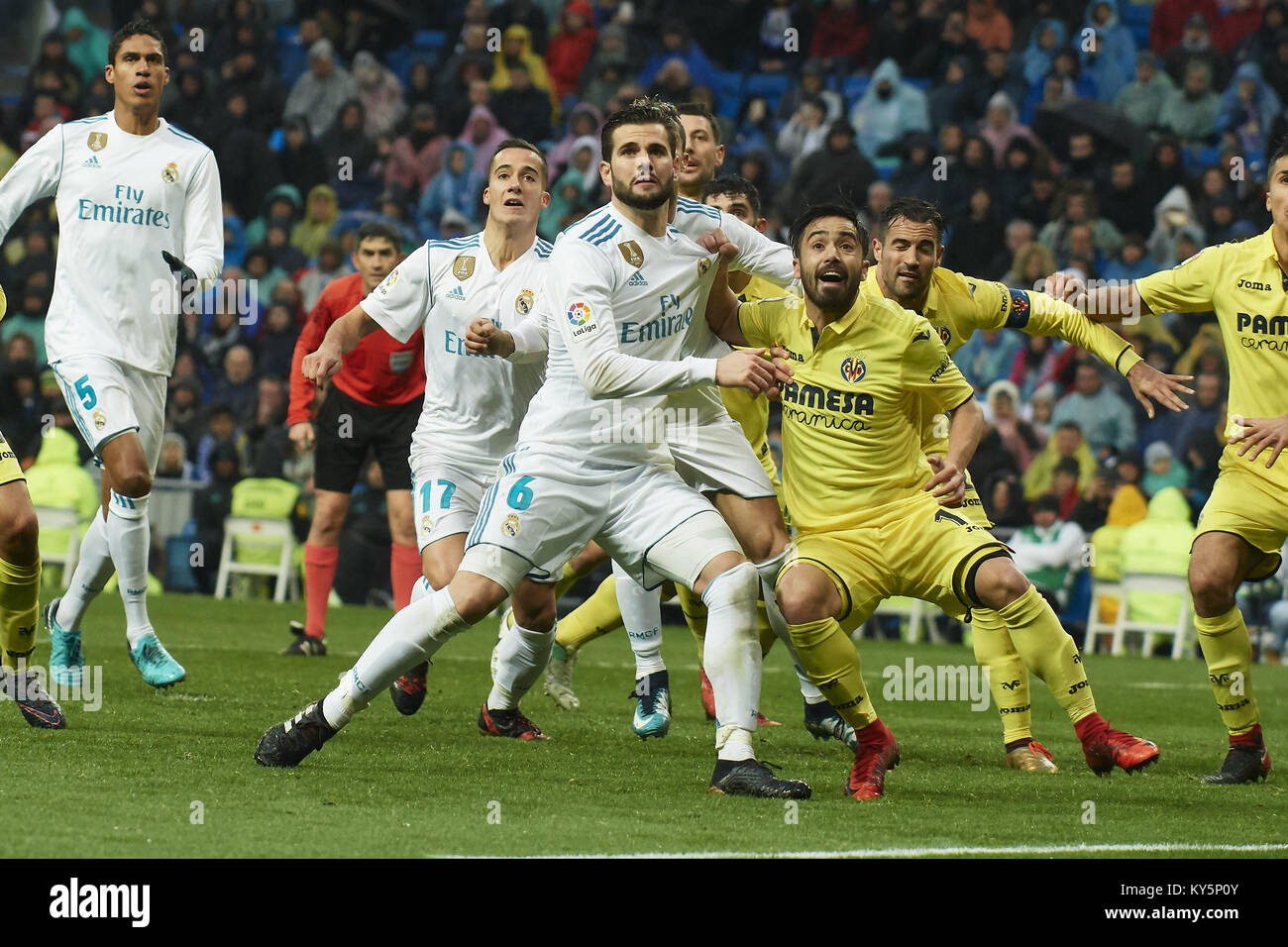 Nacho fernandez real madrid futbol hi-res stock photography and images ...
