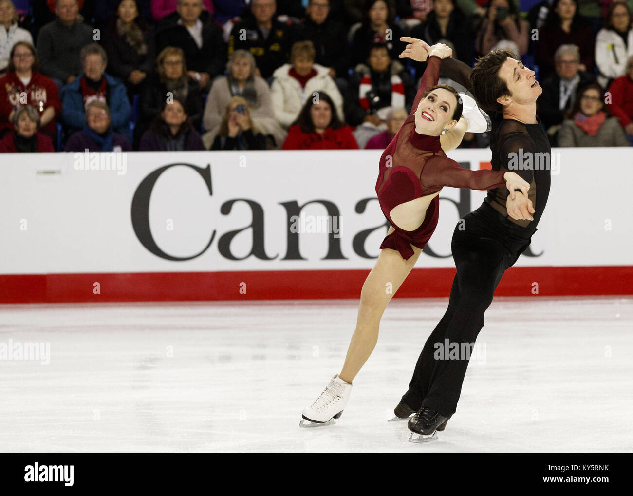 Vancouver, British Columbia, Canada. 13th Jan, 2018. TESSA VIRTUE and ...