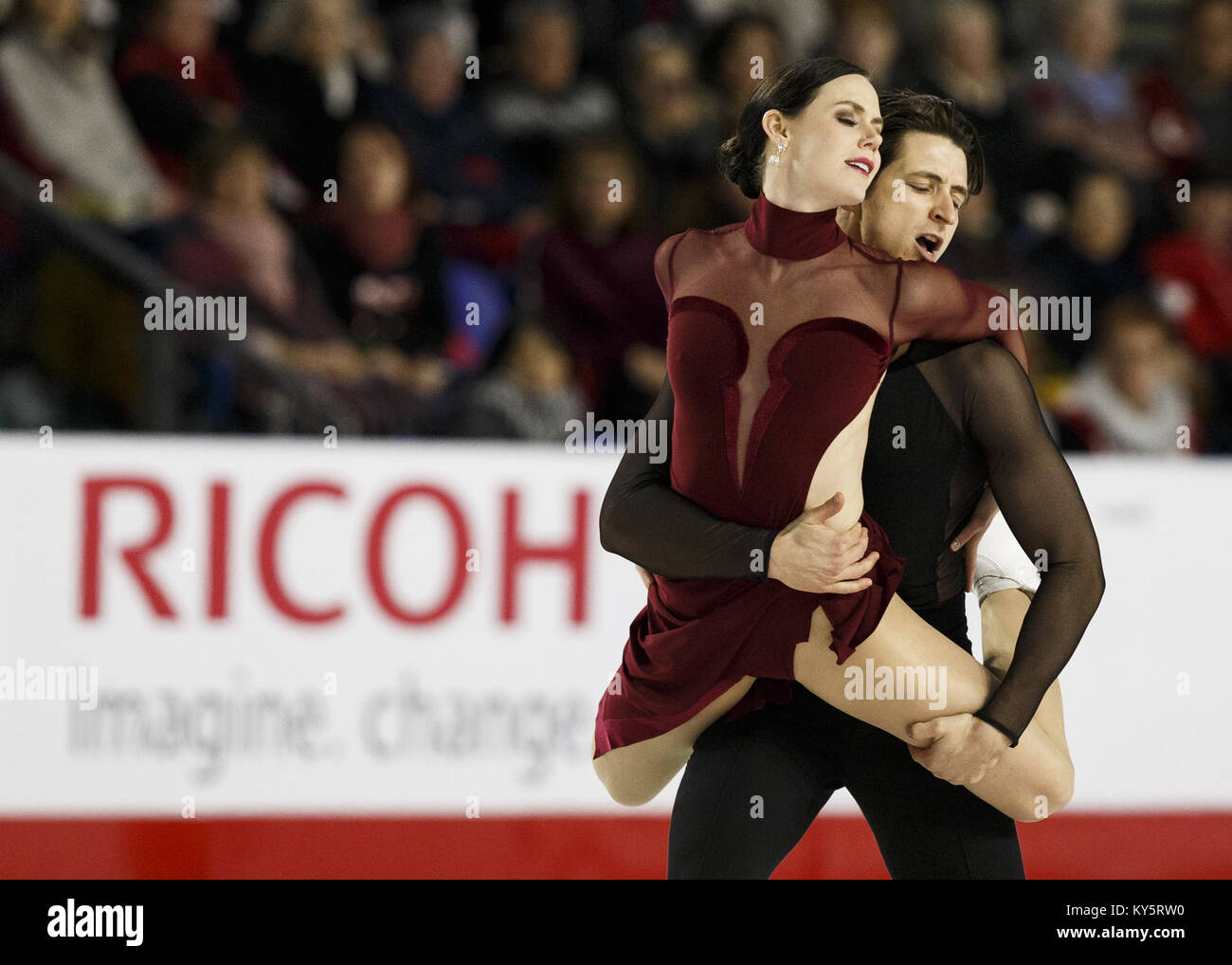 Vancouver, British Columbia, Canada. 13th Jan, 2018. TESSA VIRTUE and ...