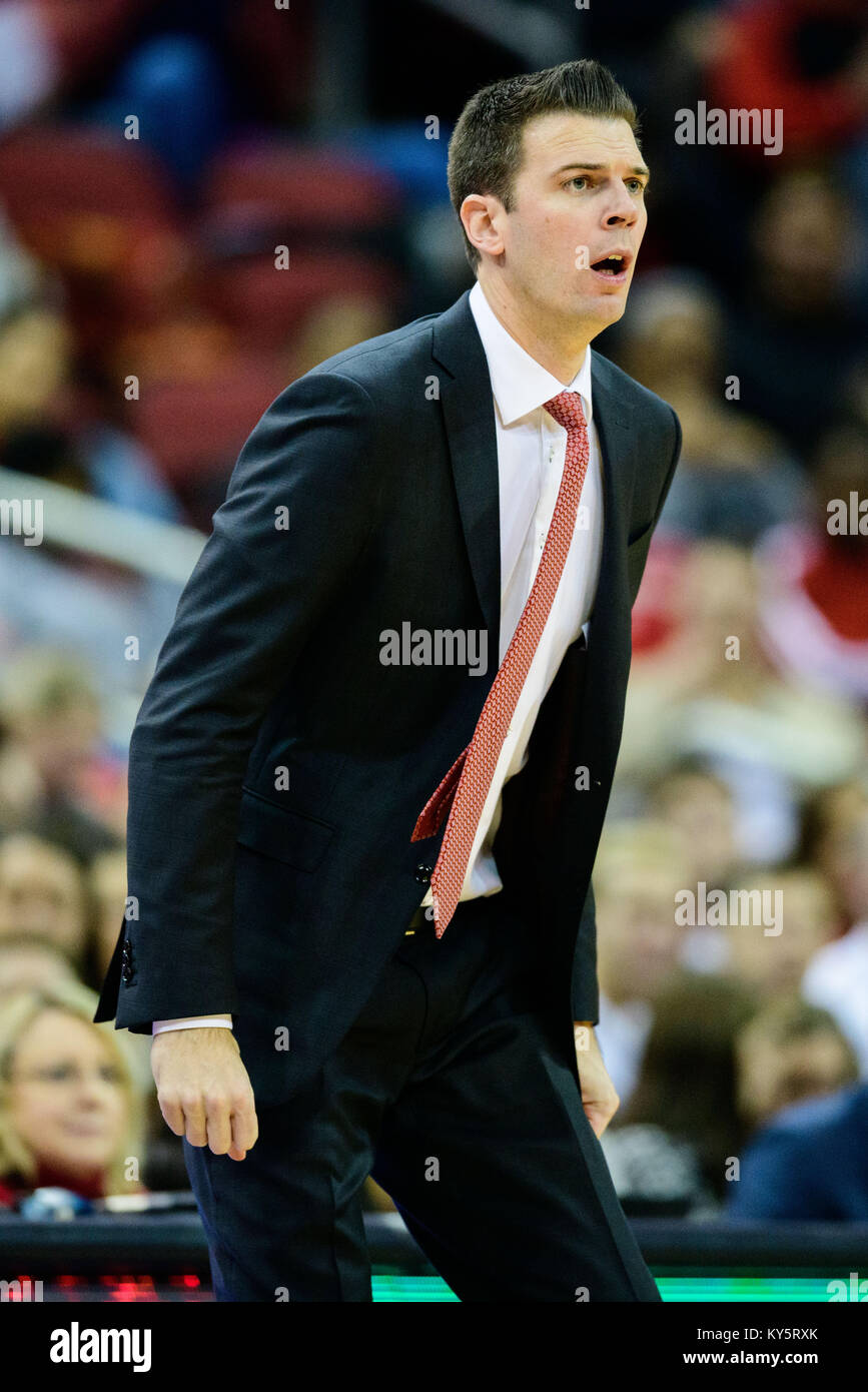Louisville Cardinals head coach David Padgett during the NCAA College ...