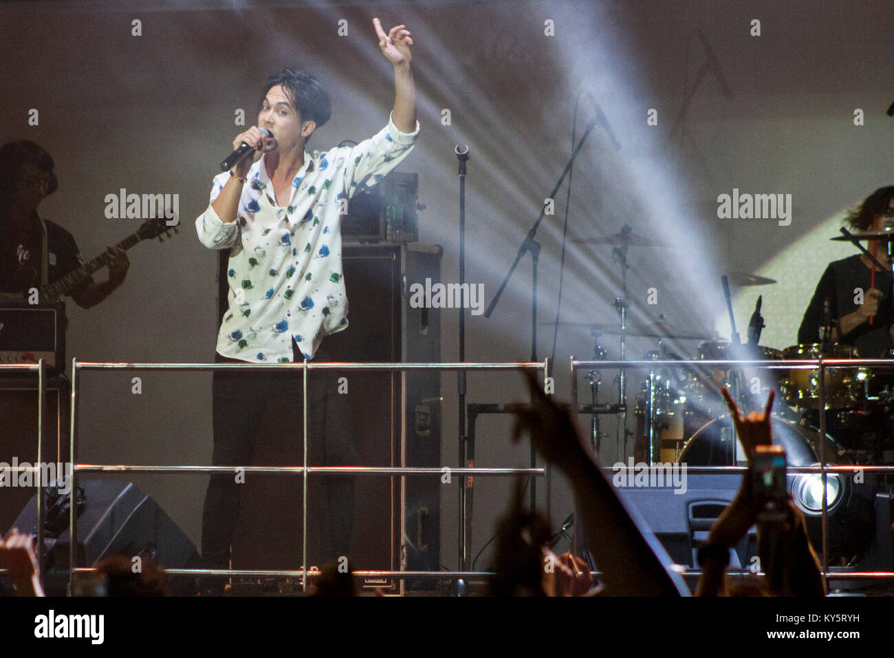 Sam Bunkface is seen at the Gegaria Fest held at Shah Alam, Selangor ...