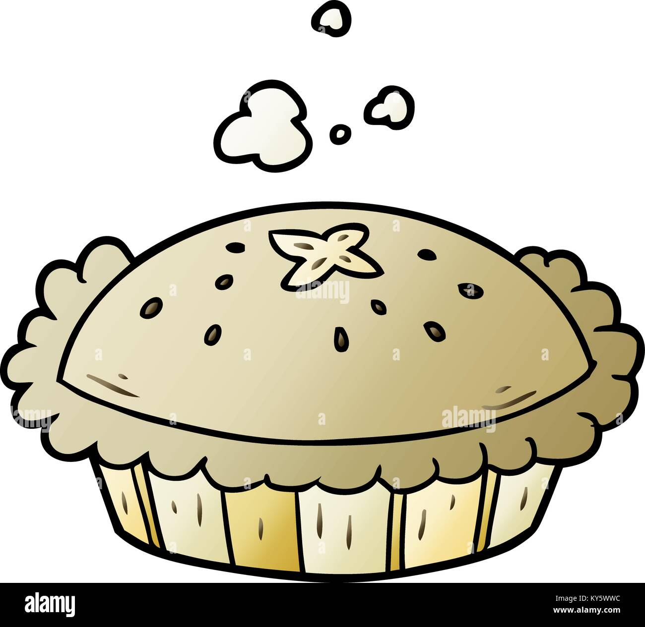 hot cartoon pie fresh out of the oven Stock Vector Image & Art - Alamy