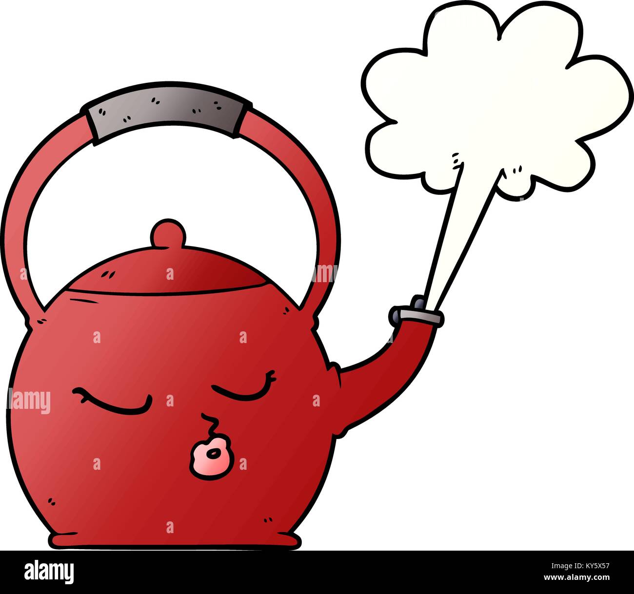 Boiling Teapot Clipart