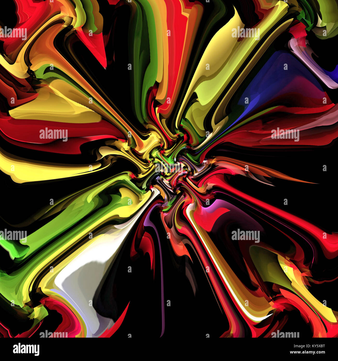 Abstract coloring background of the gradient with visual cubism,pinch ...