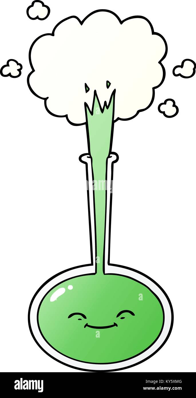 cartoon chemical reaction Stock Vector Image & Art - Alamy