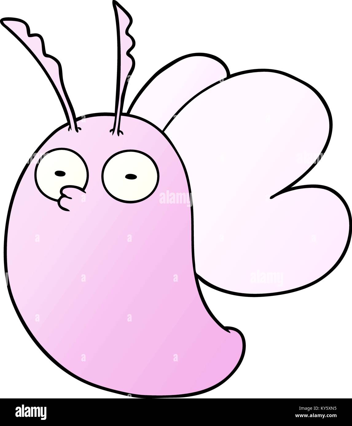 funny cartoon butterfly Stock Vector Image & Art - Alamy