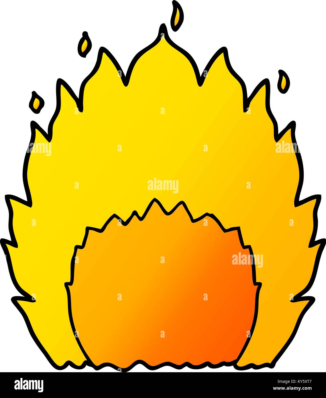 Cartoon Fire High Resolution Stock Photography and Images - Alamy