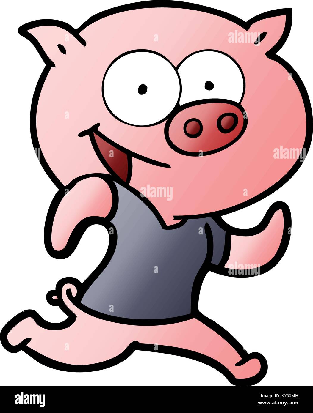 Cartoon animals exercising hi-res stock photography and images - Alamy