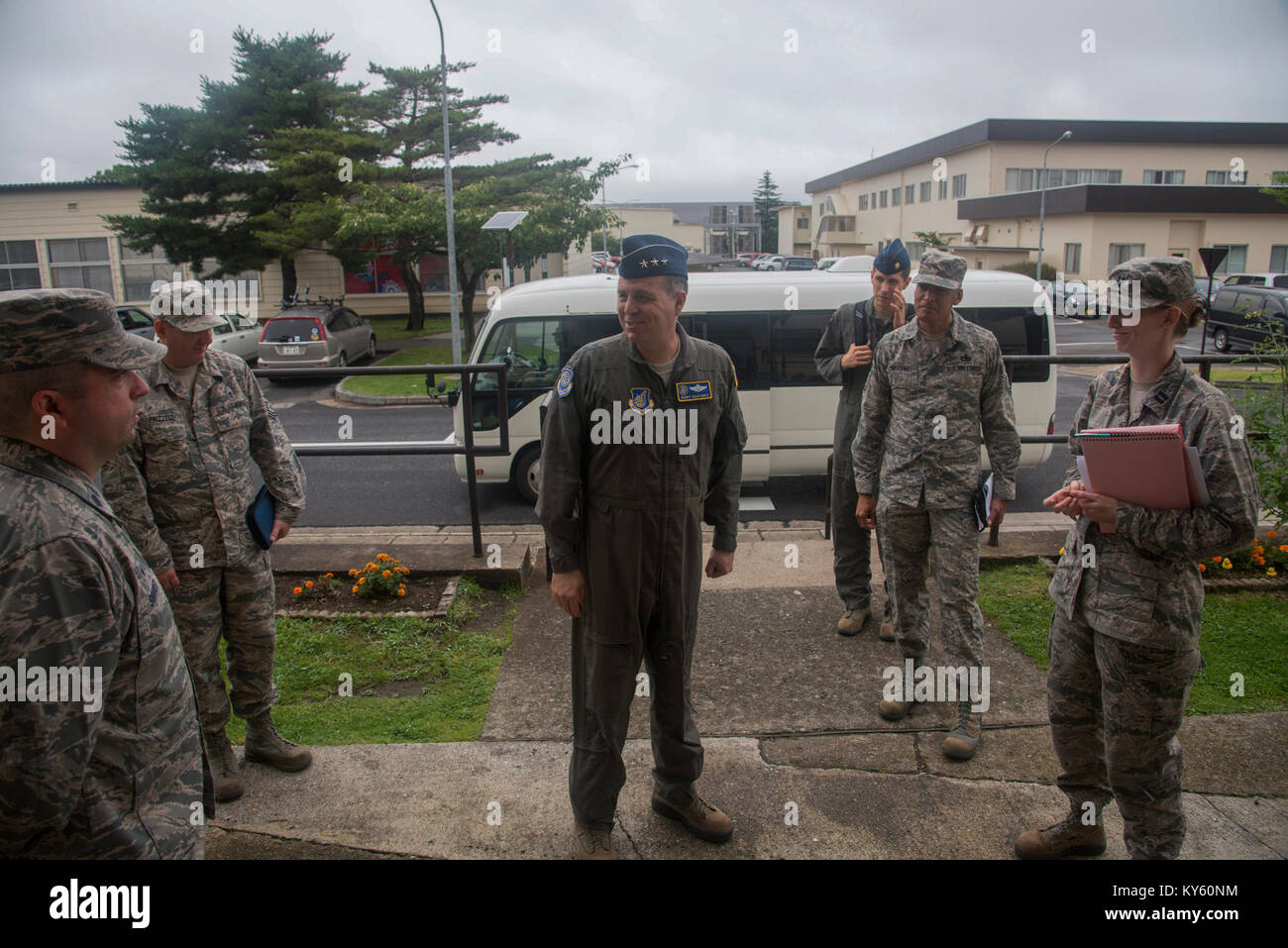 U.S. Air Force Lt. Gen. Jerry P. Martinez, the U.S. Forces Japan and ...