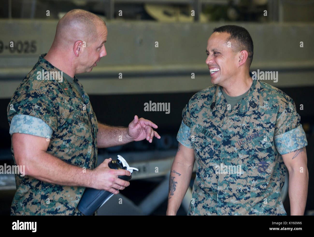 Sgt. Maj. Phillip Billiot, the sergeant major for Headquarters ...