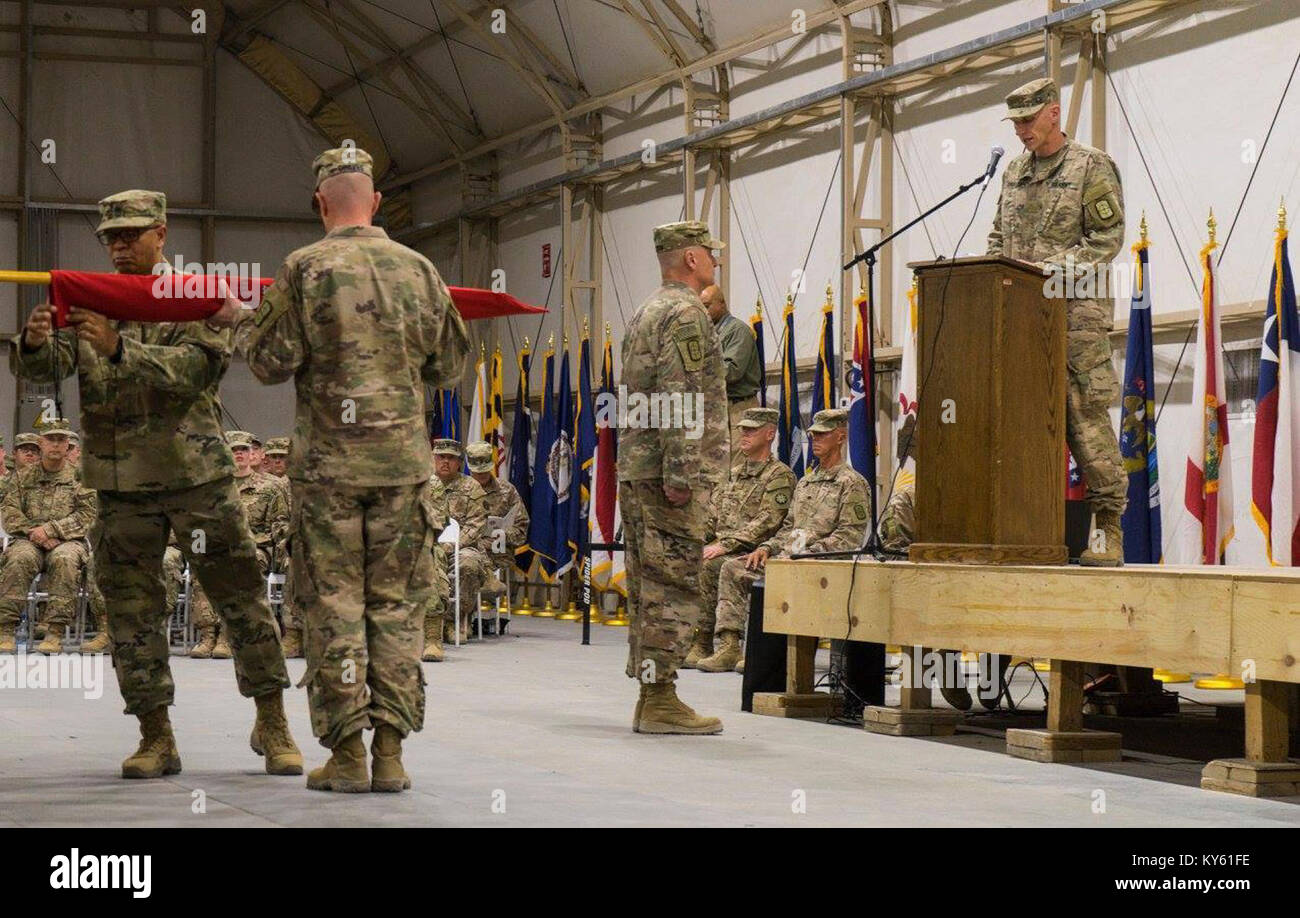 Col. Randy Groves, 420th Engineer Brigade commander, and Command Sgt ...