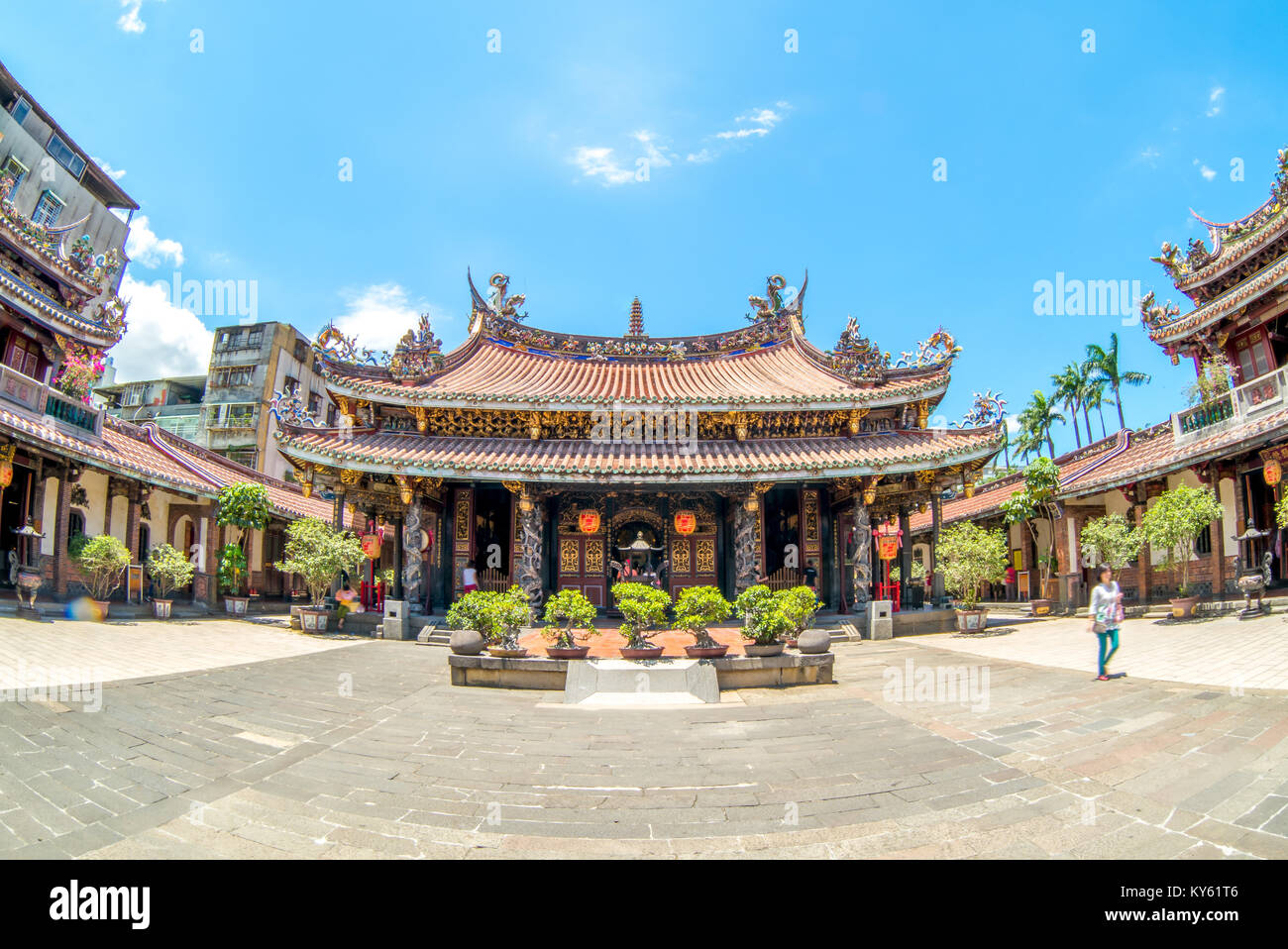 Baoan temple in taipei, taiwan Stock Photo - Alamy