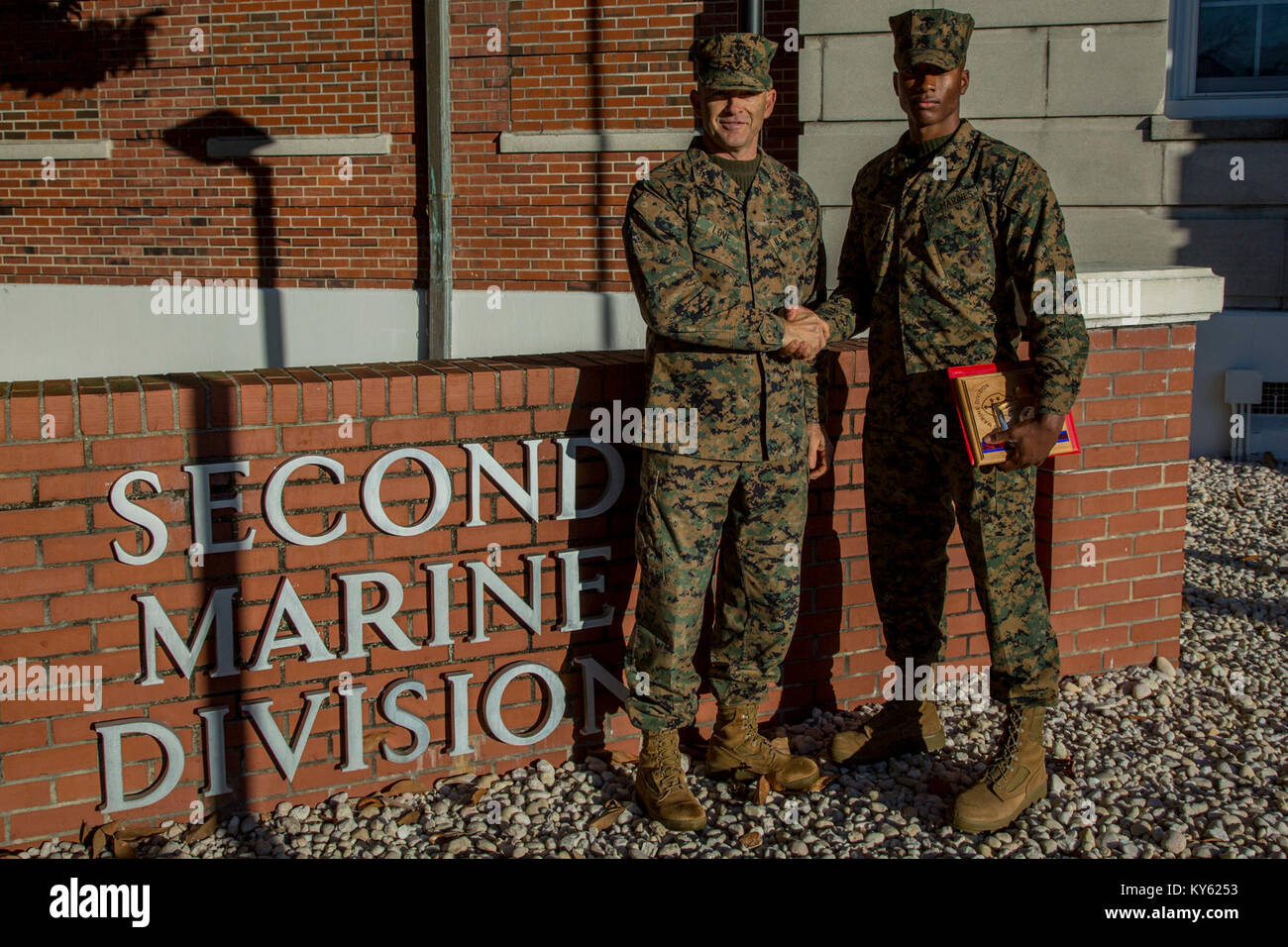 U.S. Marine Corps Maj. Gen. John K. Love, commanding general, 2nd ...