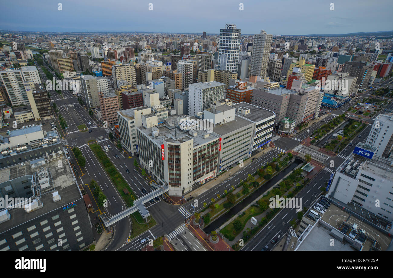 Tv tower in downtown sapporo hi-res stock photography and images - Alamy