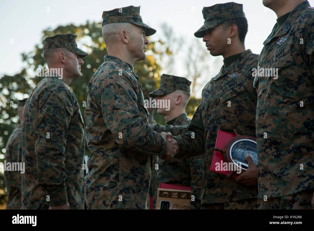 U.S. Marine Corps Maj. Gen. John K. Love, commanding general, 2nd ...