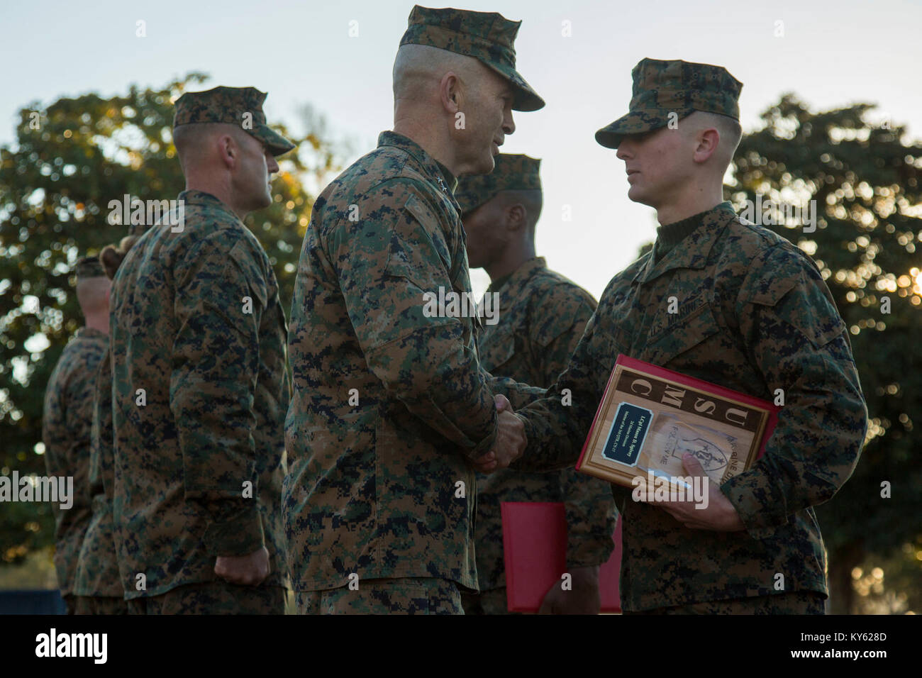 U.S. Marine Corps Maj. Gen. John K. Love, commanding general, 2nd ...