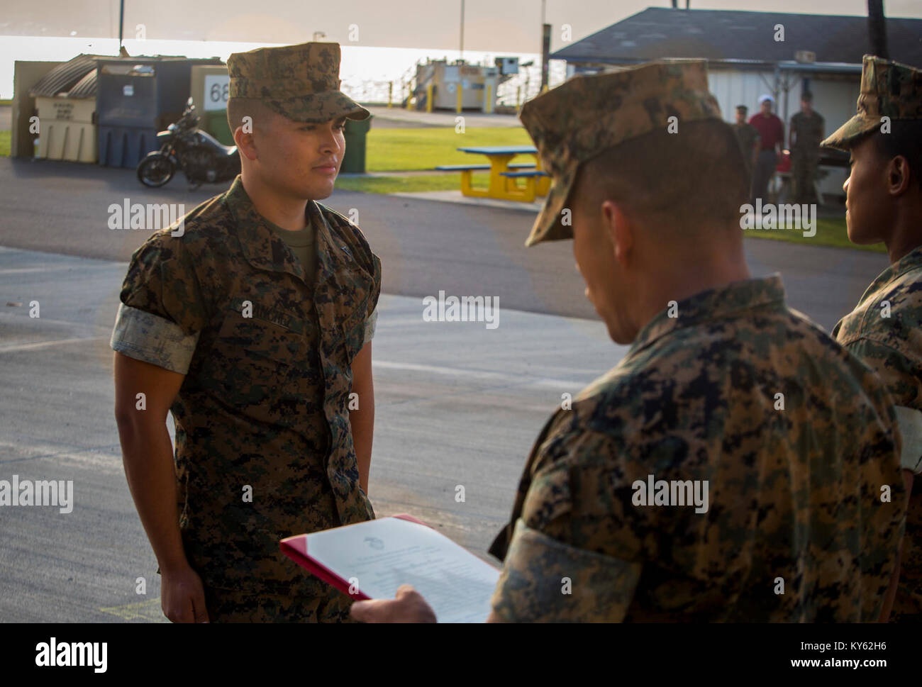 Cpl. Jacob Sanchez, a team leader with base ordinance, Headquarters ...