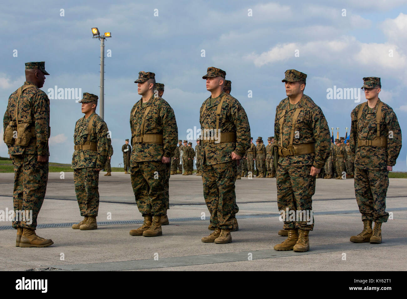 U.S. Marines with the Marine Aviation Logistics Squadron (MALS) 36, 1st ...