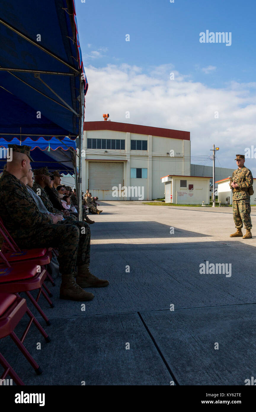 U.S. Marine Corps Lt. Col. Pierre Bertrand, commanding officer, Marine ...