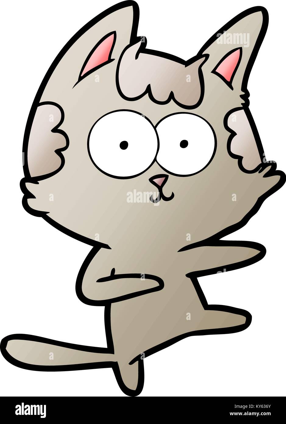 Dancing Cartoon Cat High Resolution Stock Photography and Images - Alamy