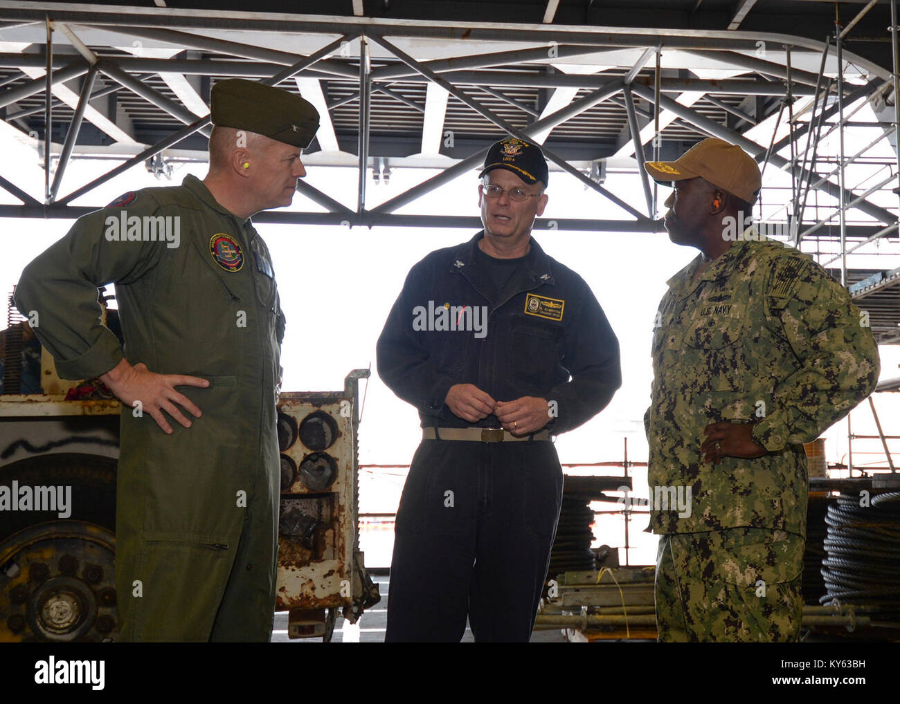 DIEGO (Dec. 18, 2017) Capt. Benjamin Allbritton, commanding officer of ...