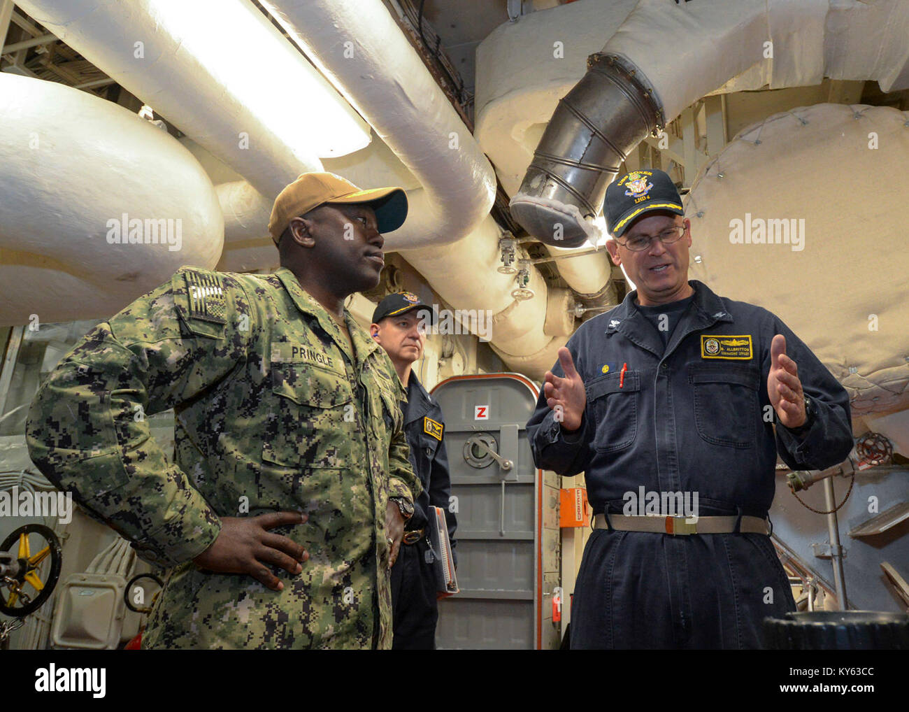 DIEGO (Dec. 18, 2017) Capt. Benjamin Allbritton, commanding officer of ...