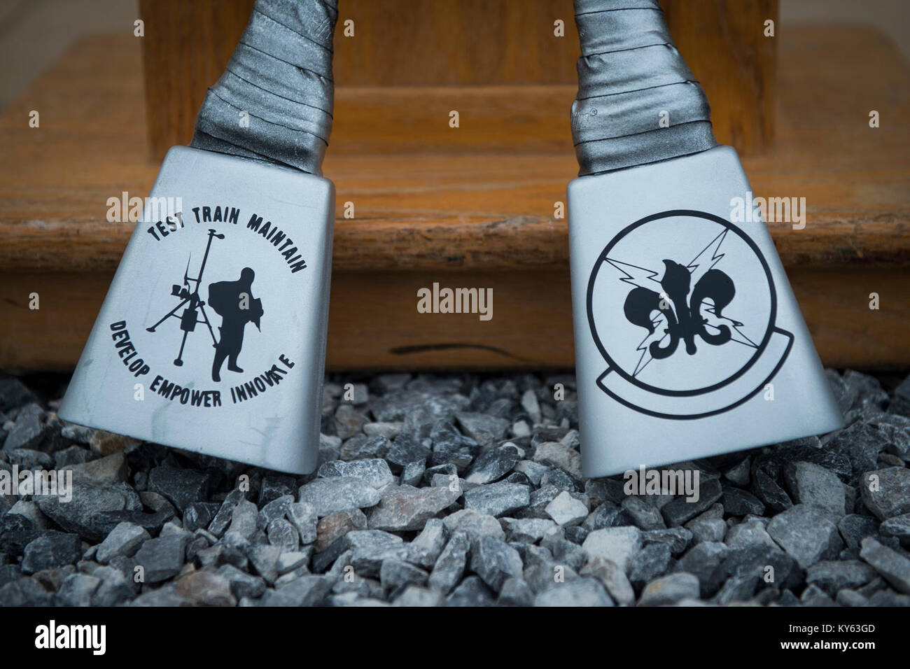 Airmen with the 2nd Combat Weather Systems Squadron held a ribbon ...