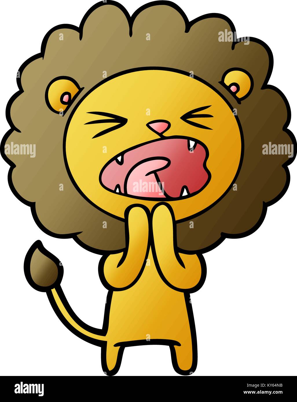 Cartoon animals praying hi-res stock photography and images - Alamy