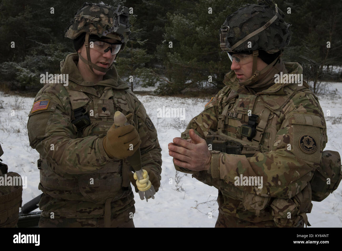An indirect fire infantryman hi-res stock photography and images - Alamy