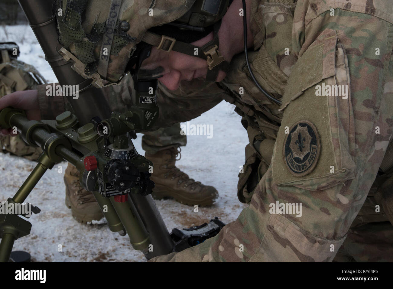 An indirect fire infantryman hi-res stock photography and images - Alamy