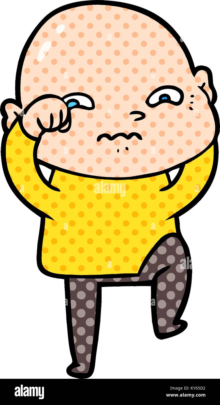 cartoon nervous man Stock Vector Image & Art - Alamy